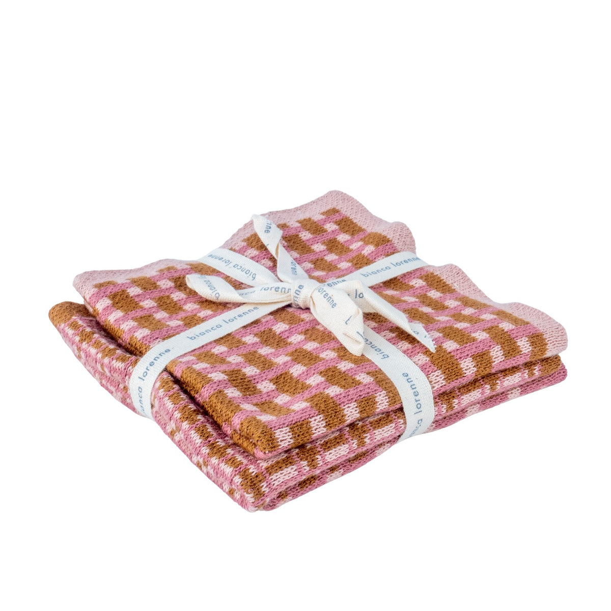 Shop Bianca Lorenne Washcloths in Rose Gold | Dear Heart NZ